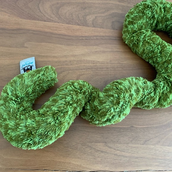 Jellycat | Toys | Jellycat London Sebastian Snake Green Plush 24 | Poshmark